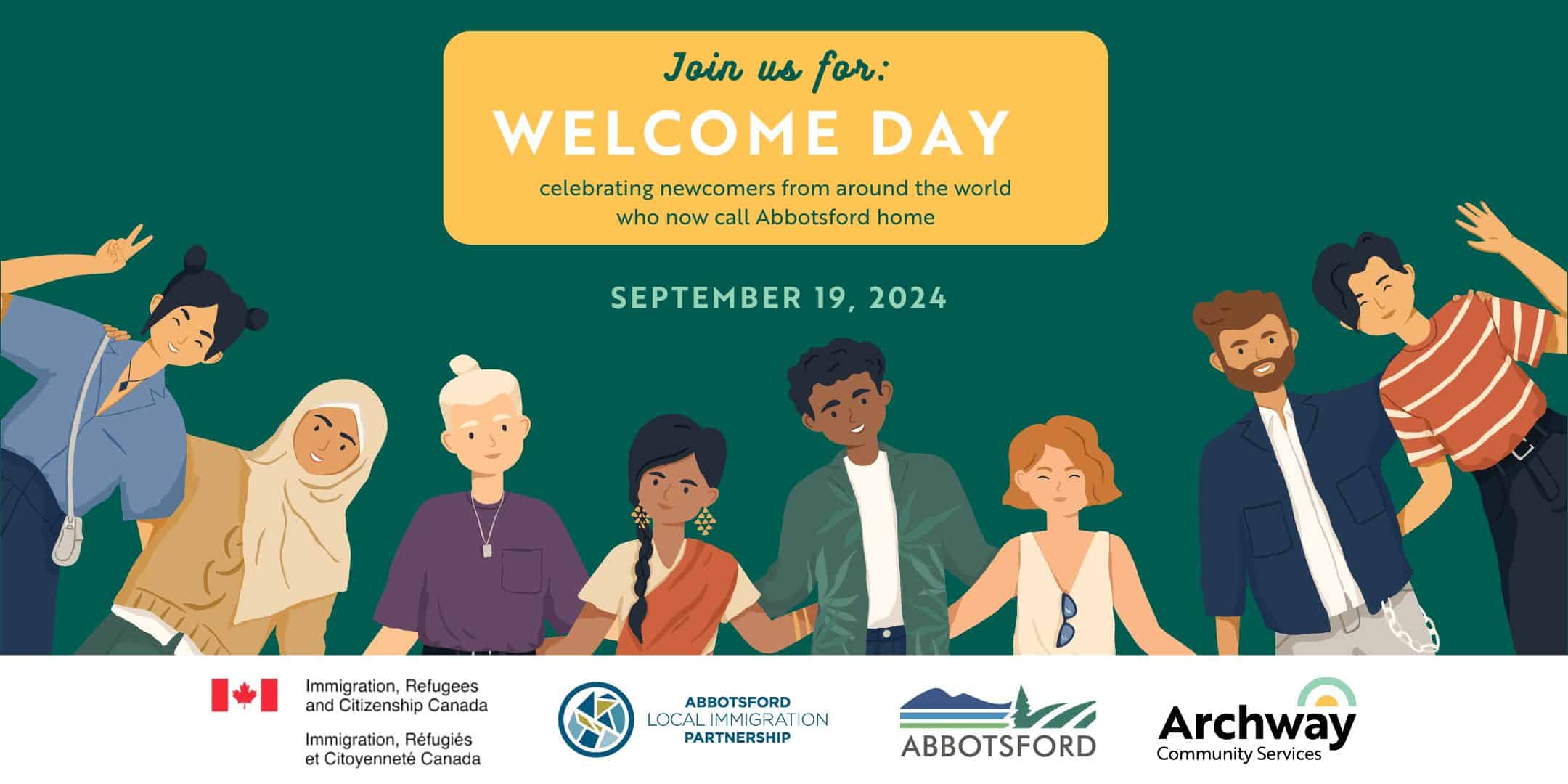 Welcome Day Event to Celebrate Newcomers : Archway Community Services